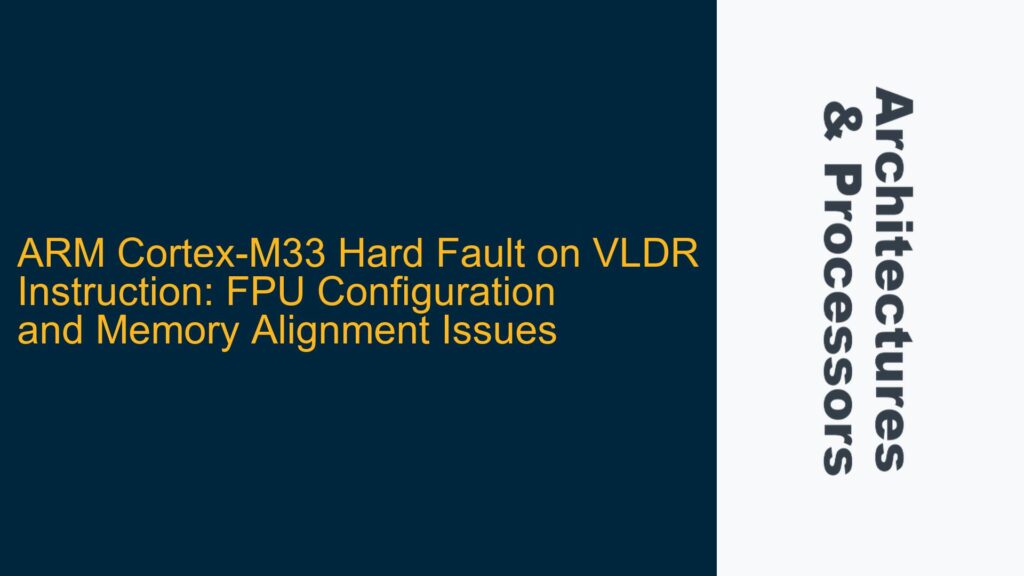 ARM Cortex-M55 Instruction Set Analysis and Optimization Guide - System ...