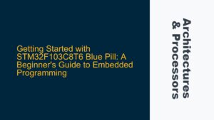 Getting Started with STM32F103C8T6 Blue Pill: A Beginner's Guide to ...